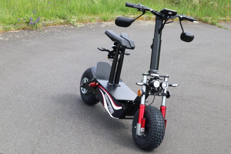 Elektro Scooter E-Chopper CP6 mit Straßenzulassung bis zu 48 km/h ...