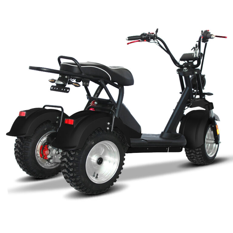 Elektro Scooter Trike mit Straßenzulassung und drei Räder HM7 Off-Road ...